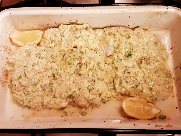 Grilled Hake with Garlic and Herb Butter – Jana Cooks