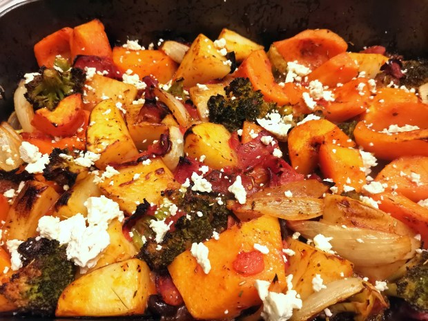 Veggie Bake with Crispy Bacon – Jana Cooks